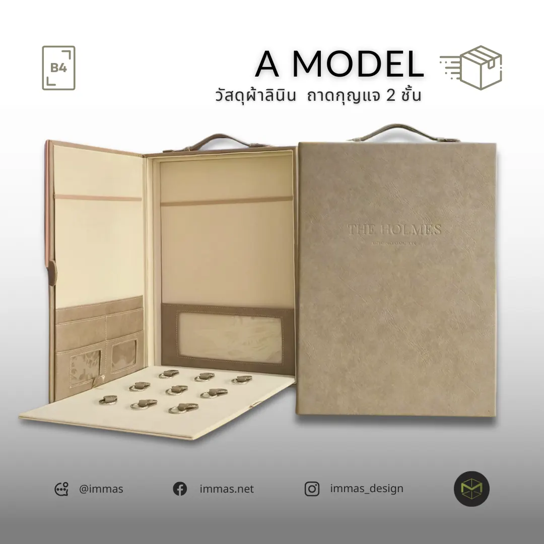 กล่องโอนกรรมสิทธิ์ A Model (The HolMes) - Immas ผู้ผลิตสินค้าพรีเมี่ยม ...